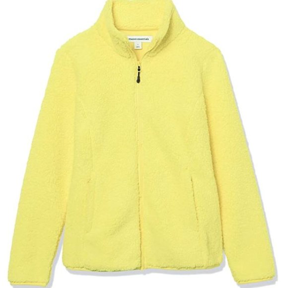 Jackets & Coats | Yellow Polar Fleece Jacket | Poshmark